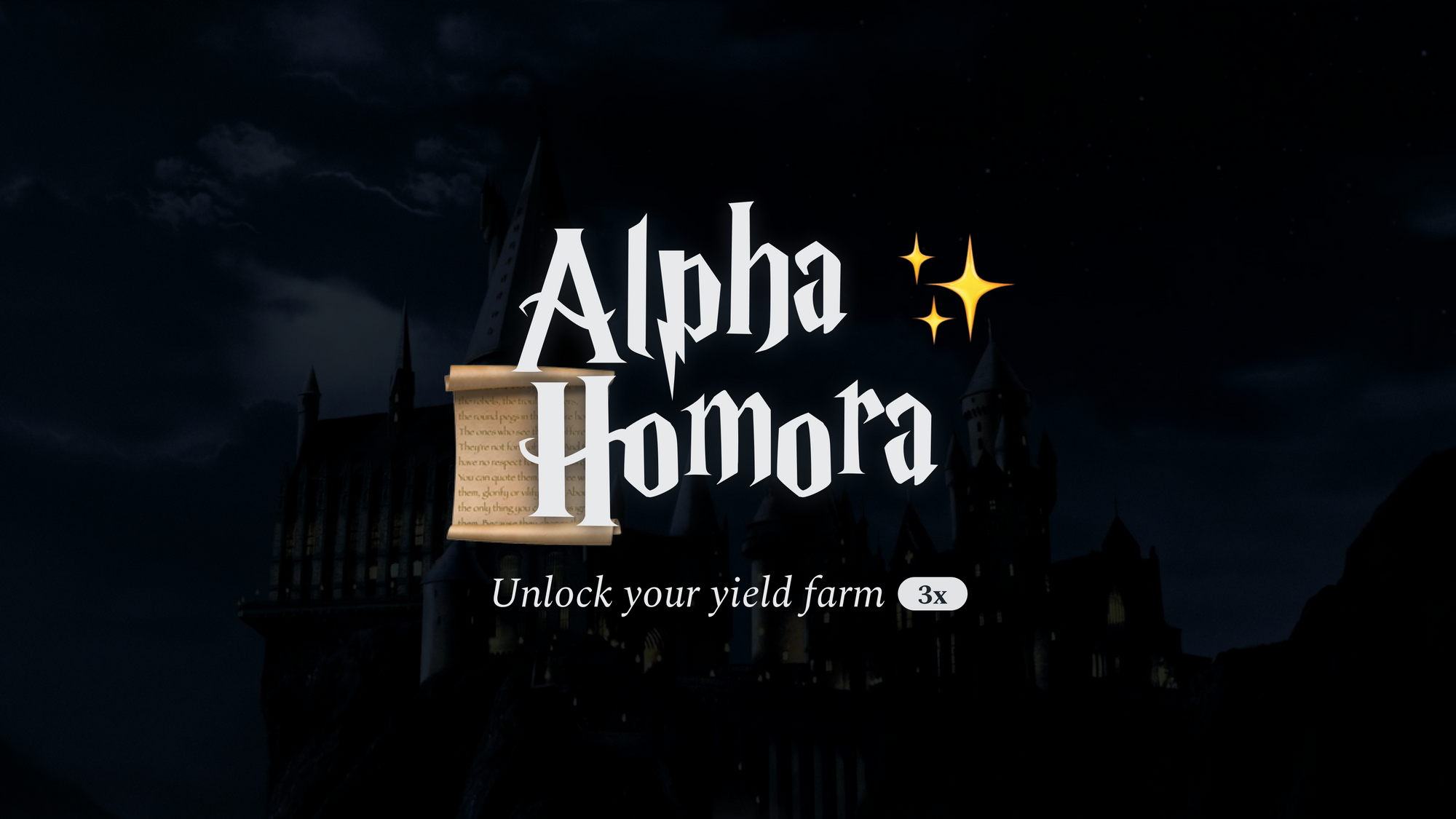 🧙‍♀️ Alpha Homora