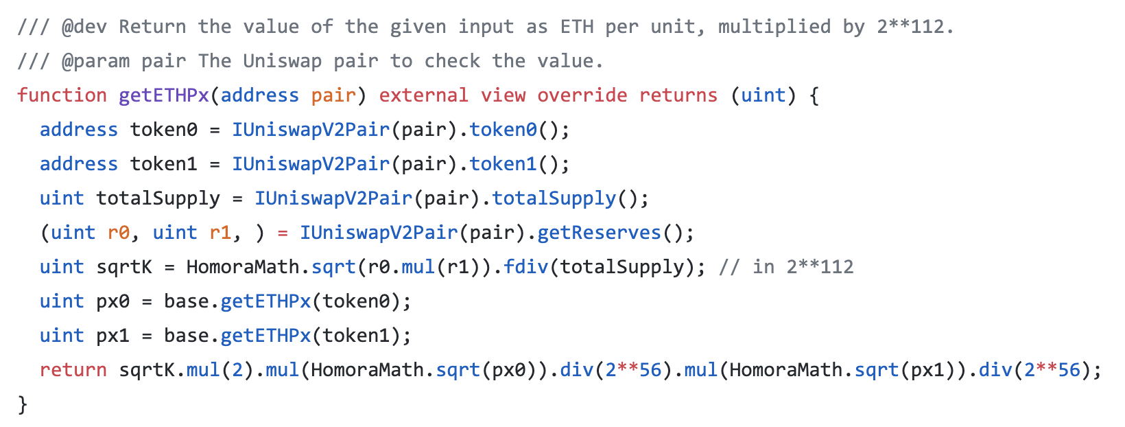 Fair Uniswap's LP Token Pricing 🦄