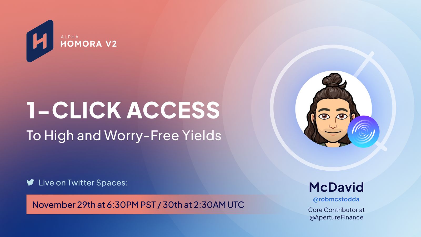 1-Click Automated Leveraged Farming, Starting with Aperture Finance